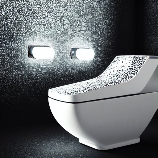 Lexica - : futuristic abstract bubbly toilet, cinematic lighting, hyper ...