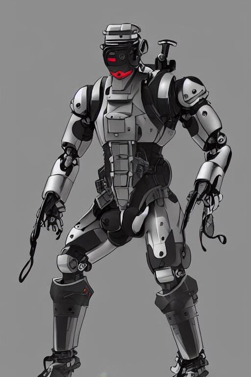 robot ninja mask helmet metal gear solid training suit swat comm ...