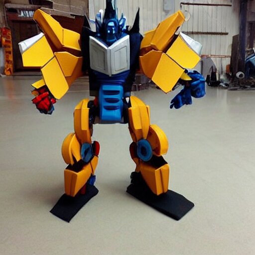 Lexica - Homemade Transformers cosplay Eva foam