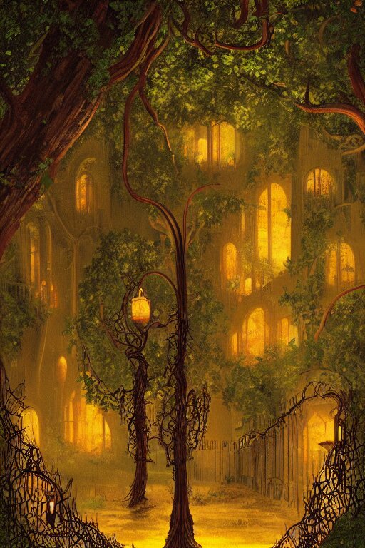 Lexica - A beautiful digital illustration painting of a detailed gothic ...