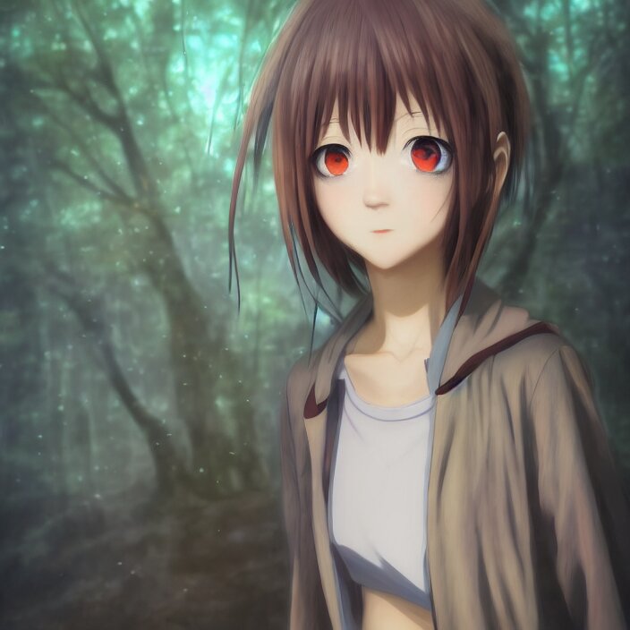Lexica - Lain iwakura, female anime character, highly detailed ...