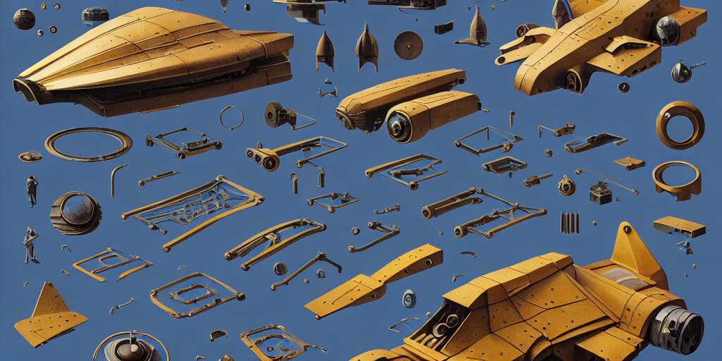 Lexica - Collection of exploration of form and shapes, moebius, engine ...