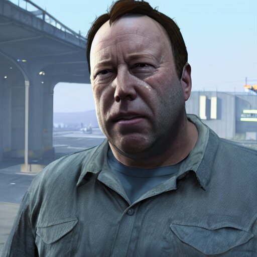 Lexica - Hyperrealistic mixed media image of info wars alex jones ...