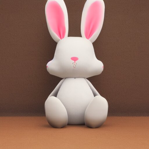 Lexica - Cute fumo plush bunny girl, floppy ears, furry anime, vray