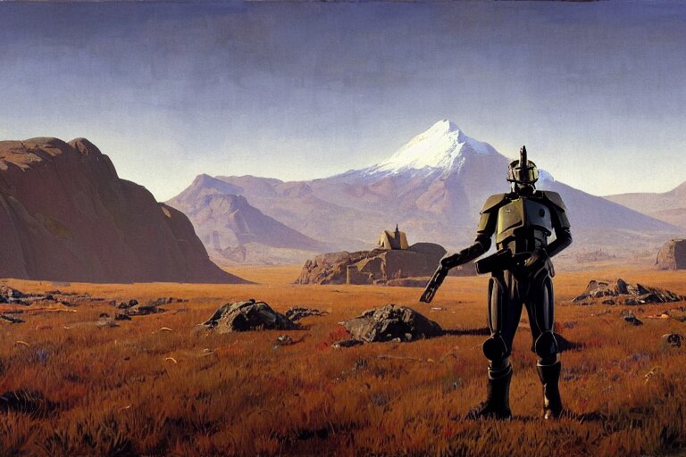 Lexica - Portrait of a colonial marine, 2 4 5 0. starcaft, starship ...