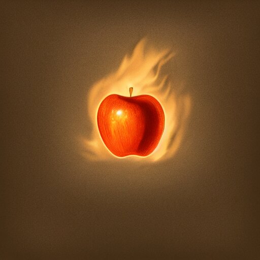 Lexica - An apple burning in space, photorealistic, desolate ...