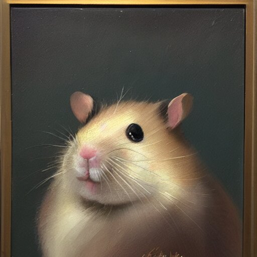 Lexica - A painting of a captain hamster by lynette yiadom - boakye ...