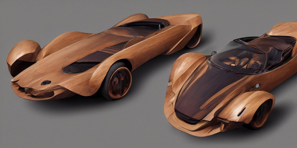 Lexica - Wooden car design, design sheet, Moebius, Greg Rutkowski ...