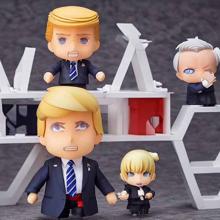 Lexica - Donald Trump, An anime Nendoroid of Donald Trump, figurine ...