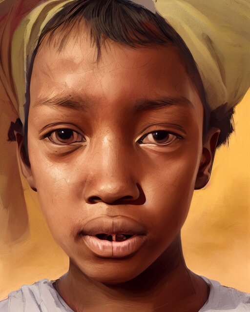 Lexica - Portrait of Migrant and Colonizer child, Migrant Colonizer ...