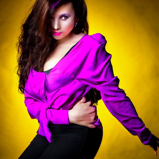 Lexica - Professional photoshoot. 3 point lighting. key light magenta ...