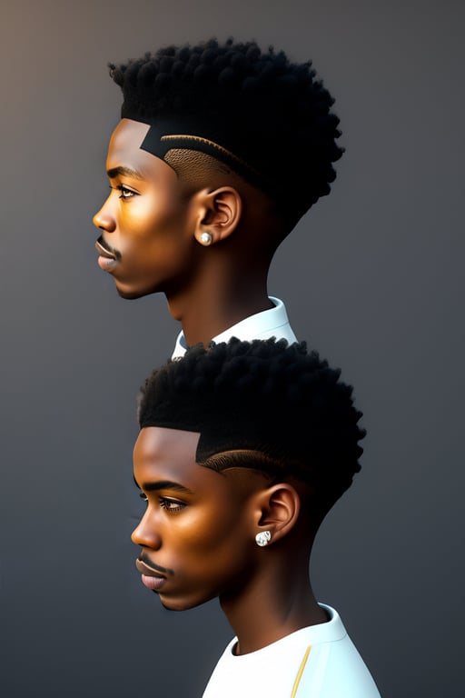 Flat Top Black People Hair Cut