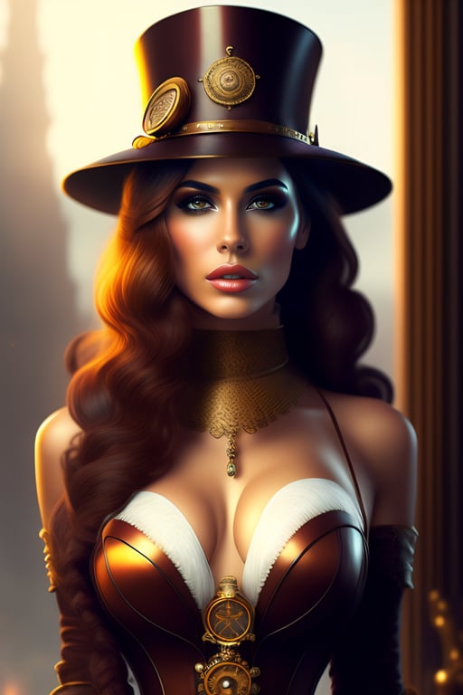 Sexy Steampunk Gunslinger Costume