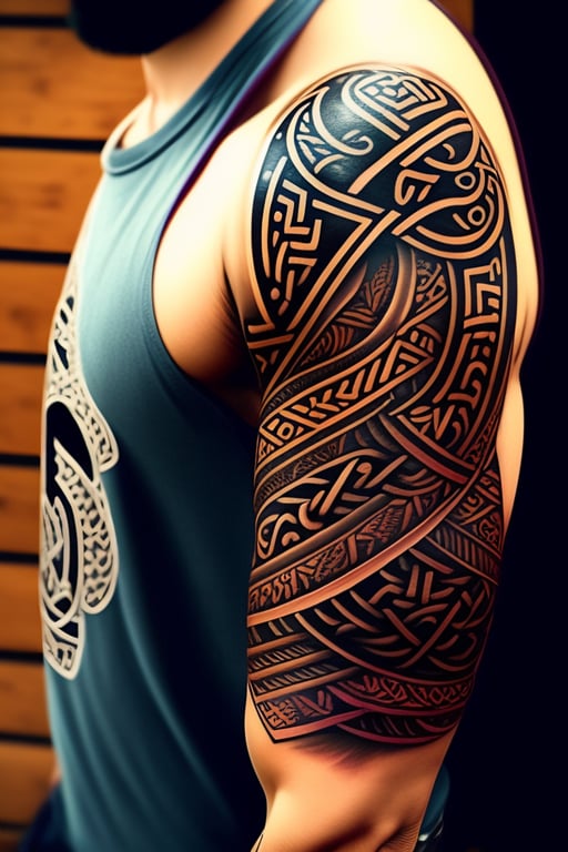 Forearm Tattoo Round