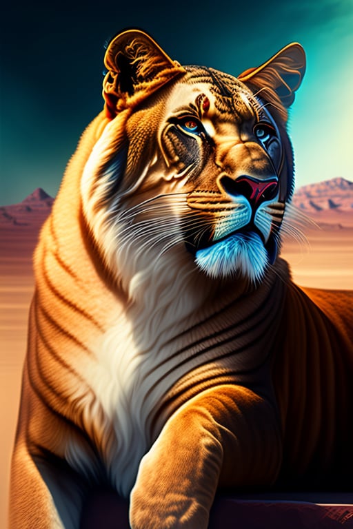 Golden Tiger Wallpaper Hd