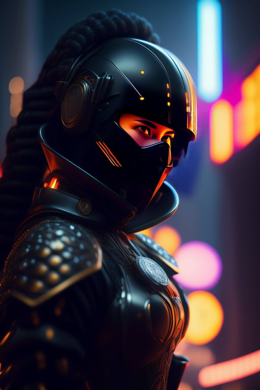 Cyber Ninja Concept Art