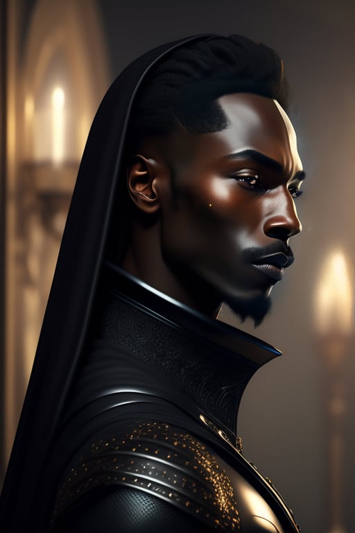 Lexica - handsome dark boy