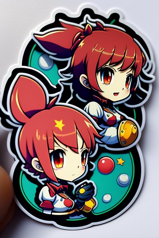 Lexica - anime girl sticker