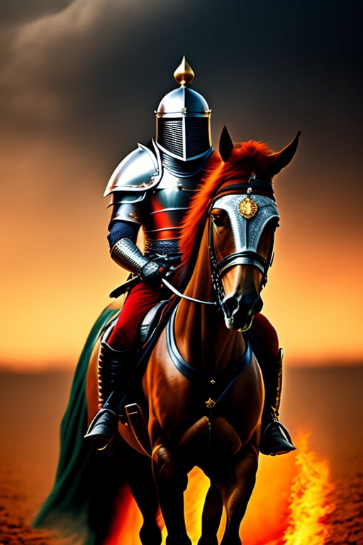 Lexica - epic knight