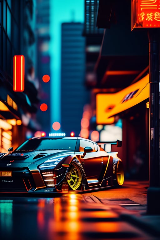 Lexica - nissan gtr portrait