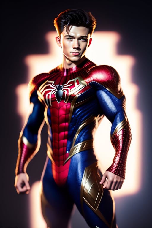 Spider Man Full Body Cartoon