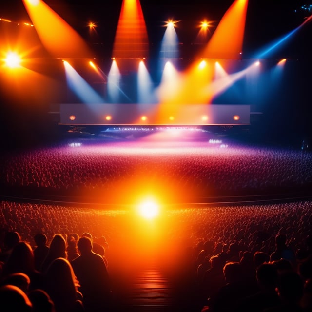 Live Concert Stage Wallpaper
