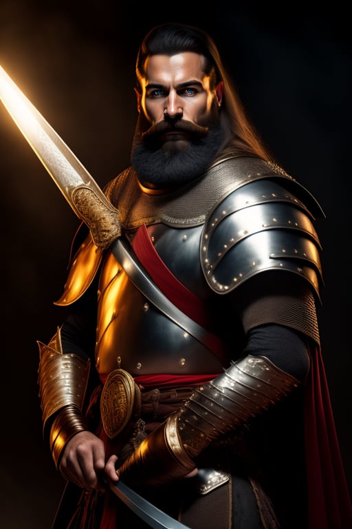 Chainmail Knight Art