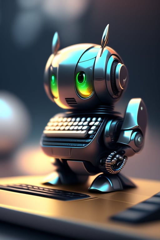 Cute Robot Wallpaper