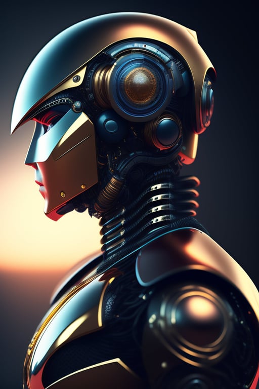 Real Half Human Half Robot