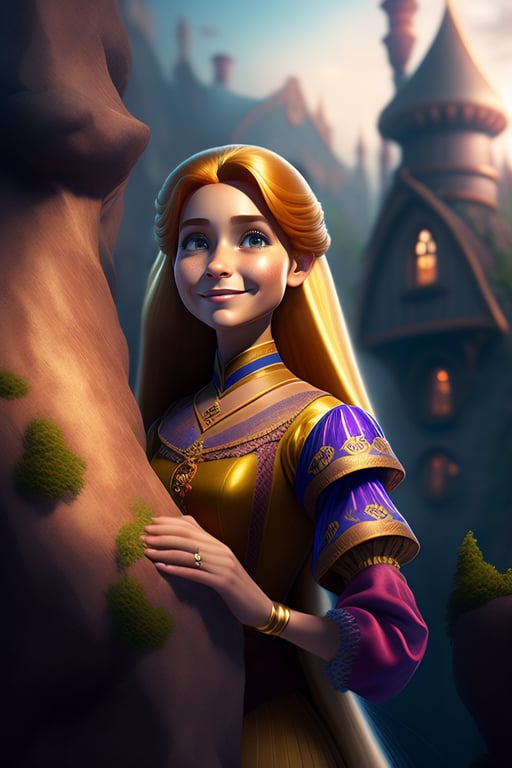 Animated Brave Girl