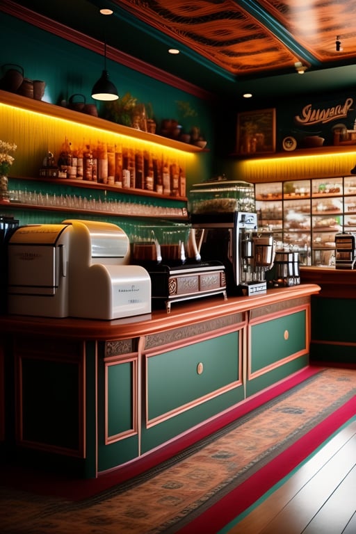 Lexica - cafe interior