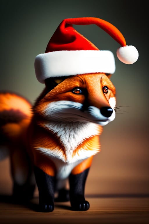 Lexica - fox in tophat and tails