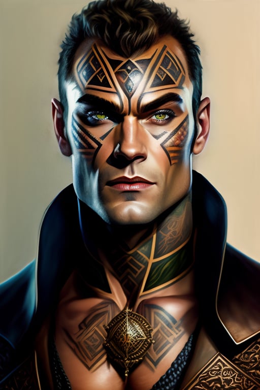 Elvish Tribal Tattoos