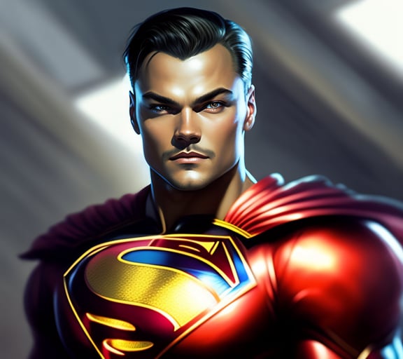 Lexica - the epic portrait of superman