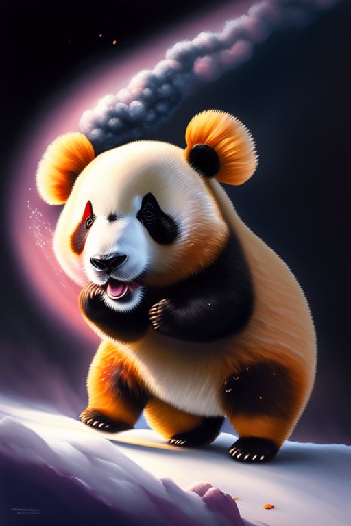 Angry Panda Wallpaper Hd