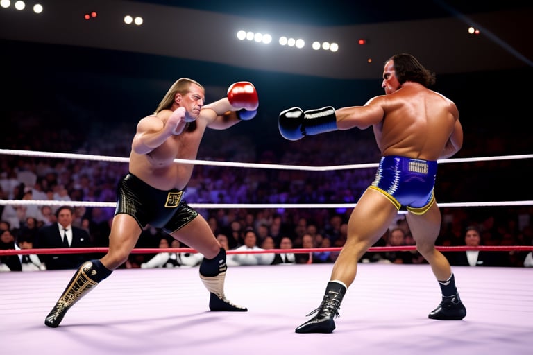 Wwe Drawing Fighting