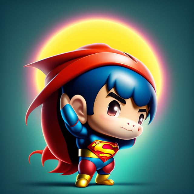Chibi Superman Cute