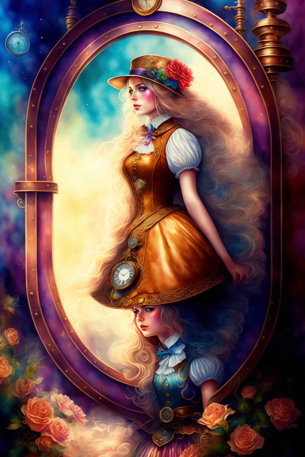 Steampunk Alice In Wonderland