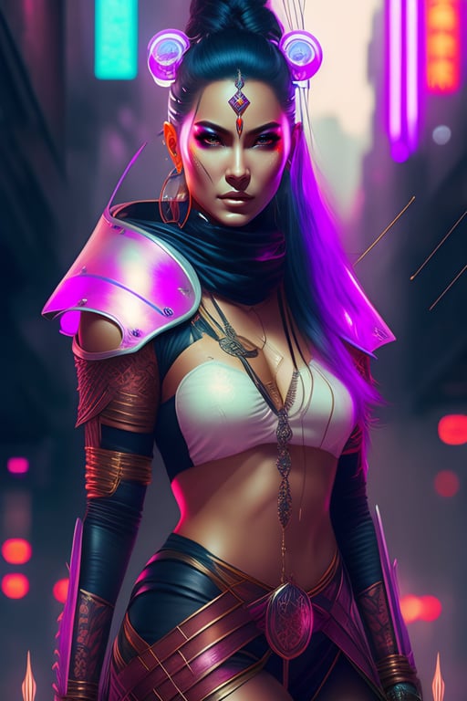 Sci Fi Galactic Warrior