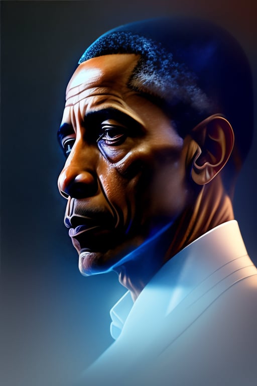 Barack Obama Cartoon Sad