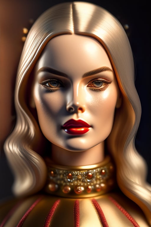 Lexica - mannequin face