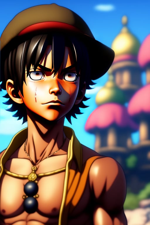Lexica - very detailed masterpiece of luffy