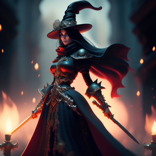 Fantasy Mage Warrior