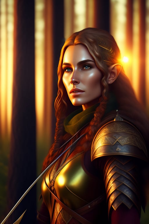 Pretty Female Wood Elves