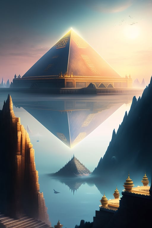 Fantasy Pyramid Art
