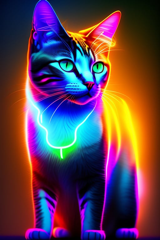 Laser Cats Wallpaper