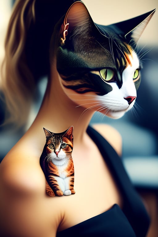 Half Dog Half Human Face