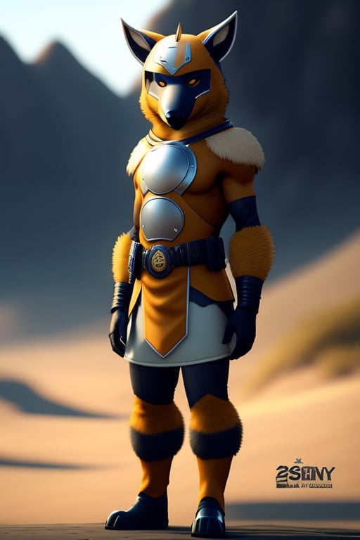 Fox Head Human Body