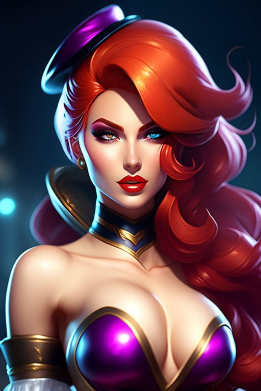 Secret Agent Miss Fortune Chinese Art