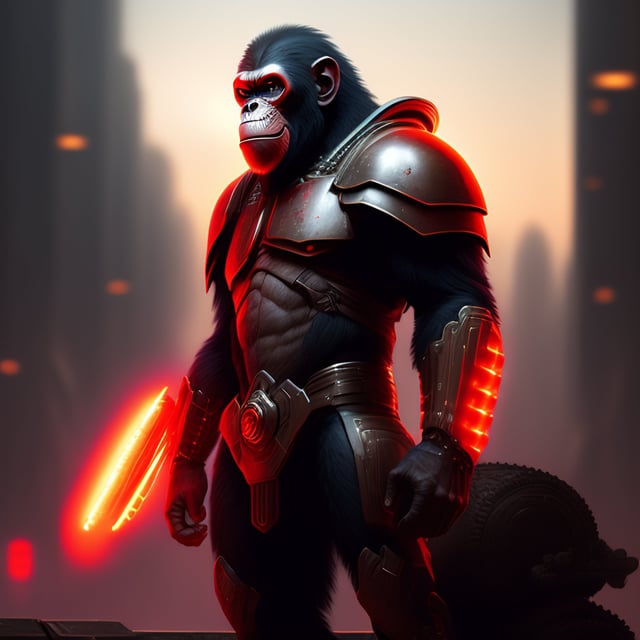 Lexica - gorilla cyberpunk